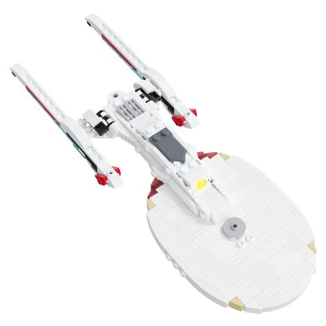 Lego Moc Uss Enterprise E By Lilium Brick Yards Rebrickable Build