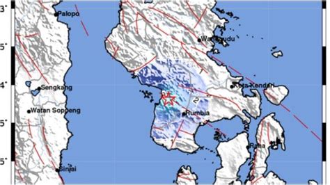 Gempa Bumi 4 1 Hantam Kolaka Sulawesi Tenggara Kedalaman 5 Km Cara