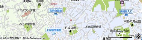 東京都板橋区赤塚4丁目11 5の地図 住所一覧検索｜地図マピオン