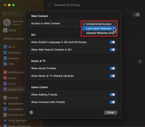 How To Enable Or Disable Parental Controls On Mac OS Ventura Tech How