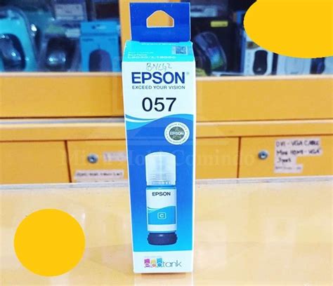 Jual TINTA EPSON 057 09D TINTA EPSON L8050 L18050 ORIGINAL CYAN Di