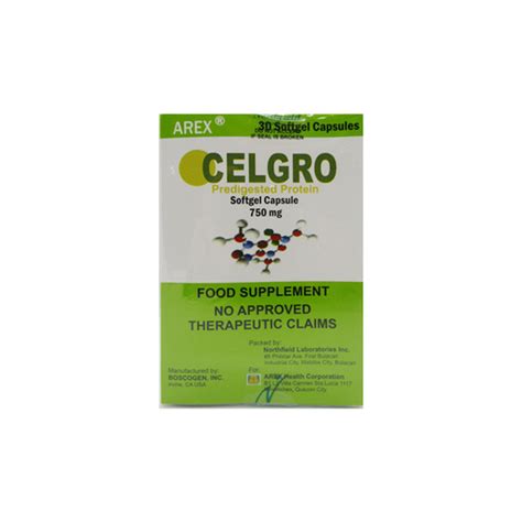 Celgro Predigested Protein Softgel Capsule 1s Price In The Philippines