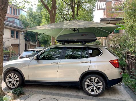奔驰b200 宝马x3搭载韦帕车顶行李箱 山系列车顶箱 搜狐汽车 搜狐网