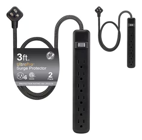 Ge Ultrapro 74544 Protector De Sobretensiones De 6 Tomas Meses Sin
