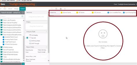 Truesight Smart Reporting Server Automation Tssr Sa Reporting Page