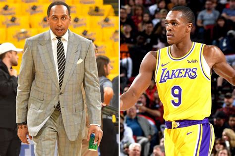 Stephen A Smith Rajon Rondo Cursed Me Out After Lakers Game