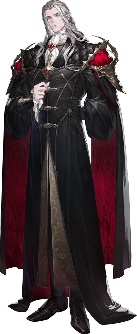 Absurdres Highres Non Web Source Official Art 1boy Ascot Black