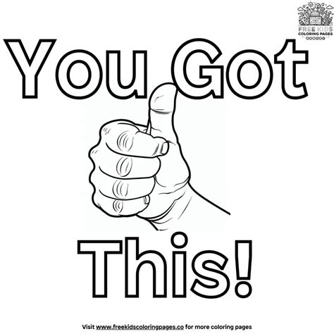 Motivational Inspirational Coloring Pages Empowering Phrases To Color