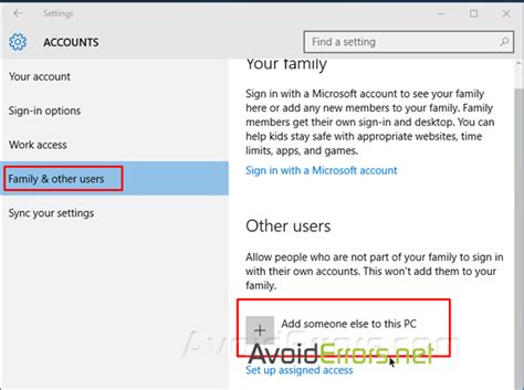 How To Create A New Local User Account Windows