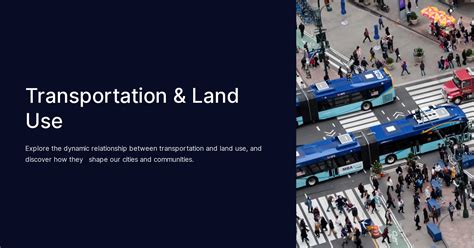 Transportation And Land Use