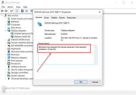 Passthrough Enabled Pci Graphic Card Reports Problems Code 43 In Windows Os Guest Vm