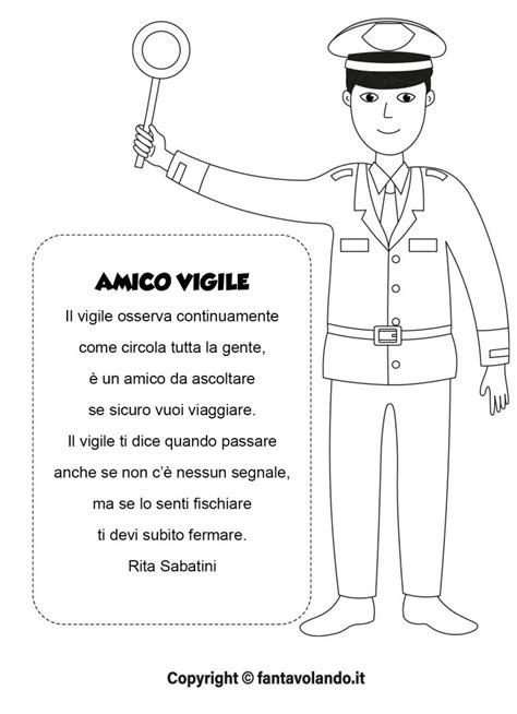 Educazione Stradale Un Vigile Per Amico Fantavolando