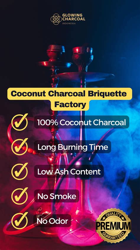 Coconut Charcoal Briquette Shapes And Sizes Coconut Charcoal