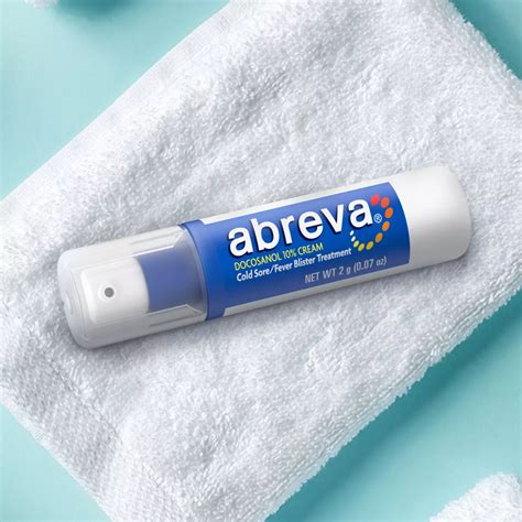 Abreva Cold Sore Treatment Cream Pump Shop Lip Balm And Treatments At H E B