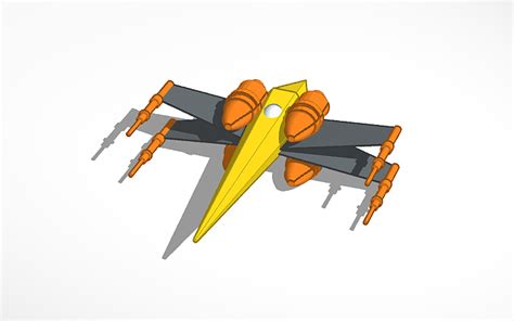 3d Design Spaceship Thing Tinkercad