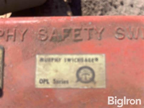 Murphy Opl Series Safety Switch Bigiron Auctions
