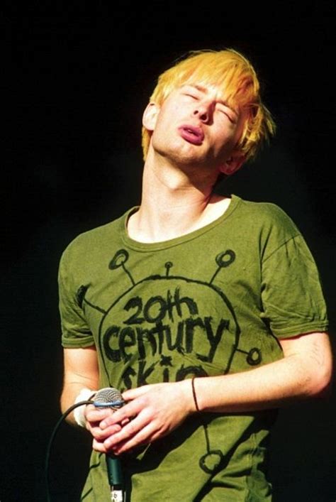 Thom Yorke Radiohead Reading Rock Festival Britain Aug 1994
