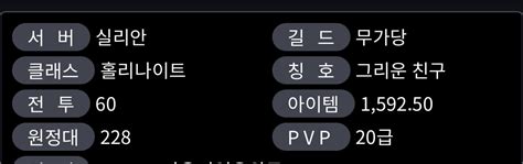 로스트아크 인벤 거근딜러들아 기다려라 로스트아크 인벤 홀리나이트 게시판
