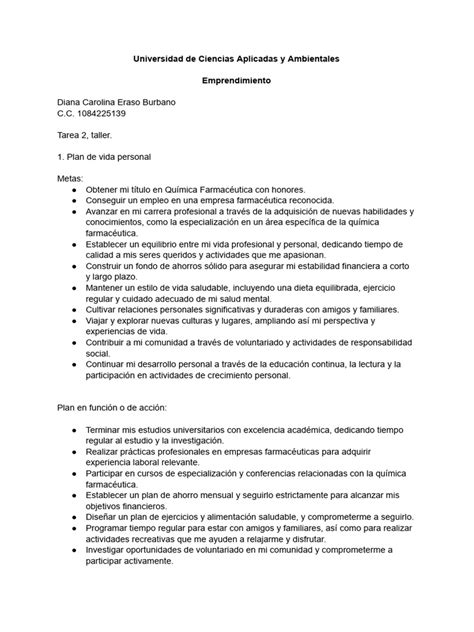Universidad De Ciencias Aplicadas Y Ambientales Pdf Farmacéutico