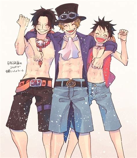 Pin By 🌸fatima🌸 💮balderas Calderon On Luffy Ace Y Sabo One Piece