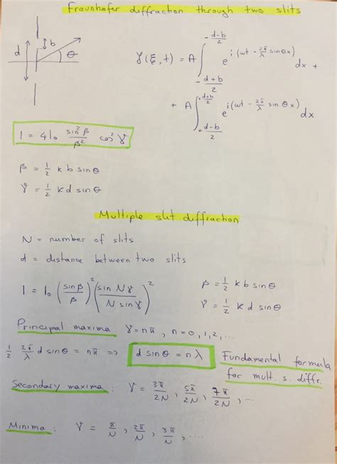More Work On Diffraction Diffraction Through A
