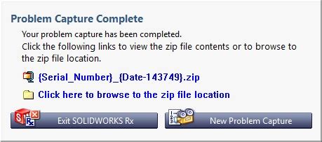 How Do I Create A SOLIDWORKS Rx Problem Capture Computer Aided Technology