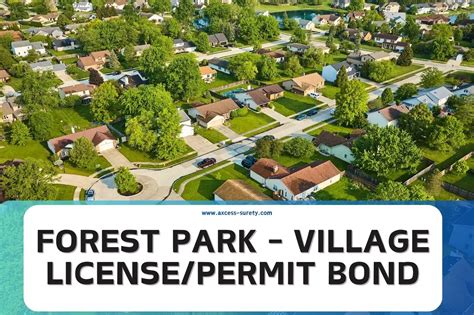 Forest Park Village Licensepermit Bond Surety Bonds By Axcess