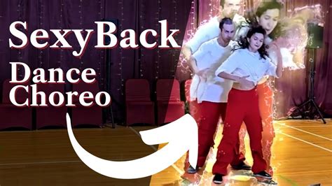 Sexyback Dance Choreography Justin Timberlake West Coast Swing