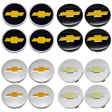 HYS 4pcs Set Car Wheel Center Hub Caps Covers For Chevrolet Cruze Aveo