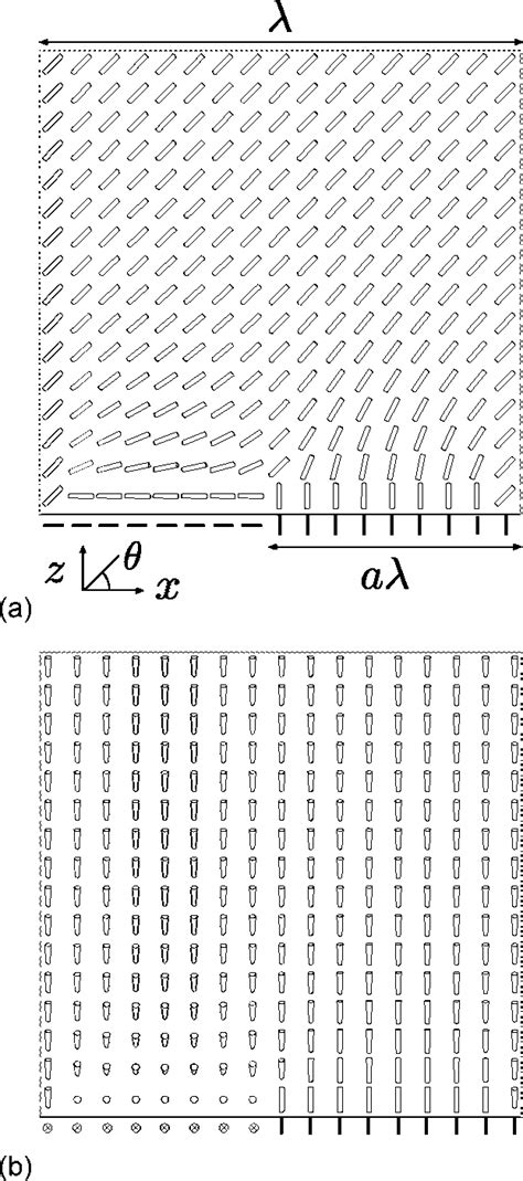 Schematic Of The Director Field N ˆ X Z For A Nematic With K 1 K 2