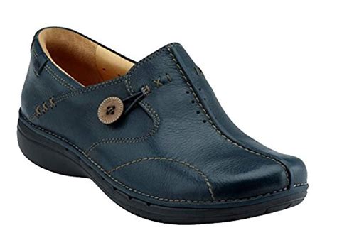 Clarks Unstructured Unloop Slip On Shoe In Blue Save 31 Lyst