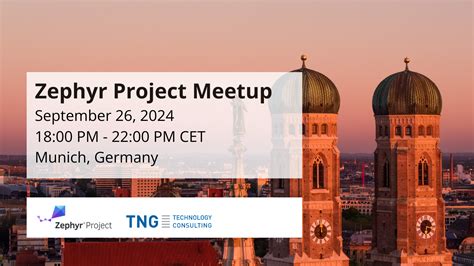 Zephyr Project Meetup Munich Germany Zephyr Project