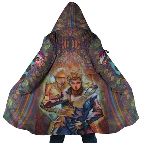Trippy Giorno Giovanna Golden Wind Jojos Bizarre Adventure Dream Cloak