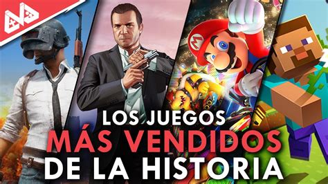 Los juegos MÁS VENDIDOS de la historia hasta ahora CULTURAVJ YouTube