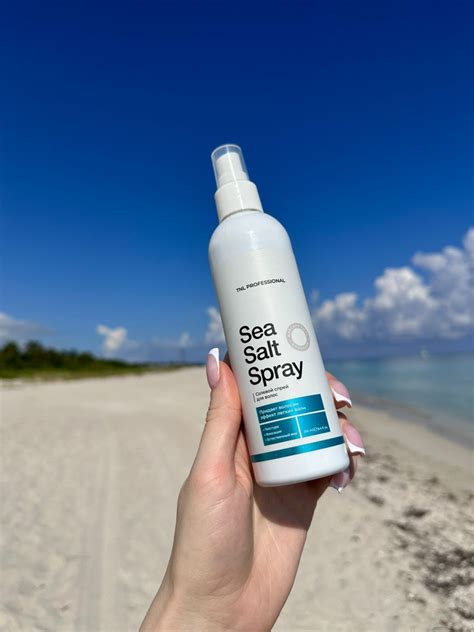 Солевой спрей для волос TNL Sea Salt Spray для естественной укладки с ...