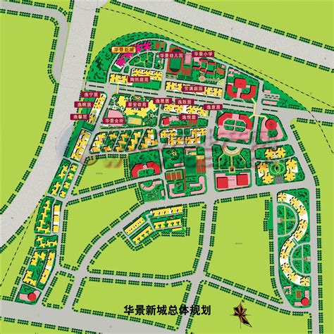华景新城规划图天河区华景新城规划大山谷图库