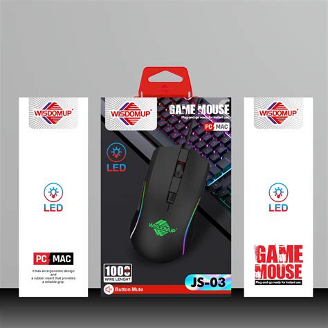 Js 03 Led Wired Gaming Mouse Plug And Go