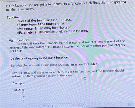 Solved In This Labwork You Are Going To Implement A Chegg