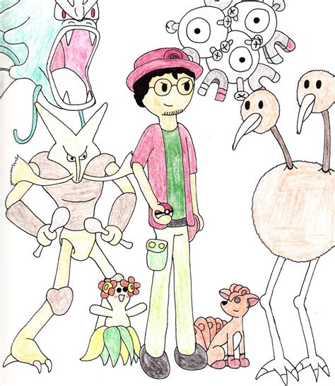 Pokemon Kanto Team By Urban Pyramid On Deviantart