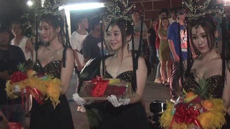 【10位舞魅孃神の侍女＃寶島神很大現場錄製主持人柯大堡＃首次擔任禮生＃阿白＃慶順境 中壇元帥接駕舞魅孃 張家金虎爺將軍】109517