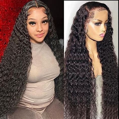 Amazon Lemoda 12A 13x4 Water Wave Full Lace Frontal Virgin Human