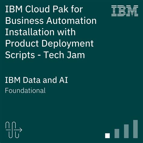 ibm cloud pak for business automation installation with product