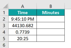 MINUTE Excel Function Syntax Examples How To Use