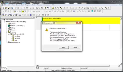 Upload A Program From Omron Plc Cj1m Cpu 13 Cx Programmer Forums