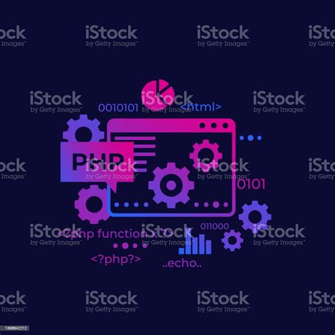 Php 프로그래밍 및 코딩 벡터 0명에 대한 스톡 벡터 아트 및 기타 이미지 0명 Php 프로그래밍 언어 Html