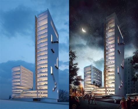 Before And After Architecture Rendering Photoshop Architecture