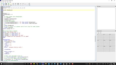 Creating Tic Tac Toe In Basic256 Instructables