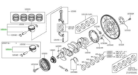 Buy Genuine Nissan 12010ew80a 12010 Ew80a Piston W Pin Prices Fast