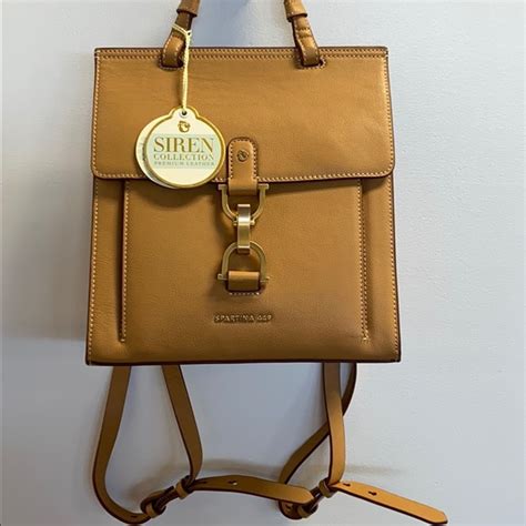 Spartina 449 Bags Nwt Spartina 449 Siren Rory Backpack Camel Poshmark