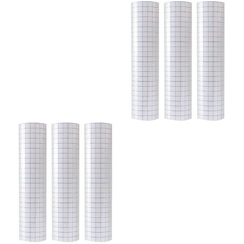 Transfer Film 6 Pcs Sticker Alignment Grid Application Tape Stickers